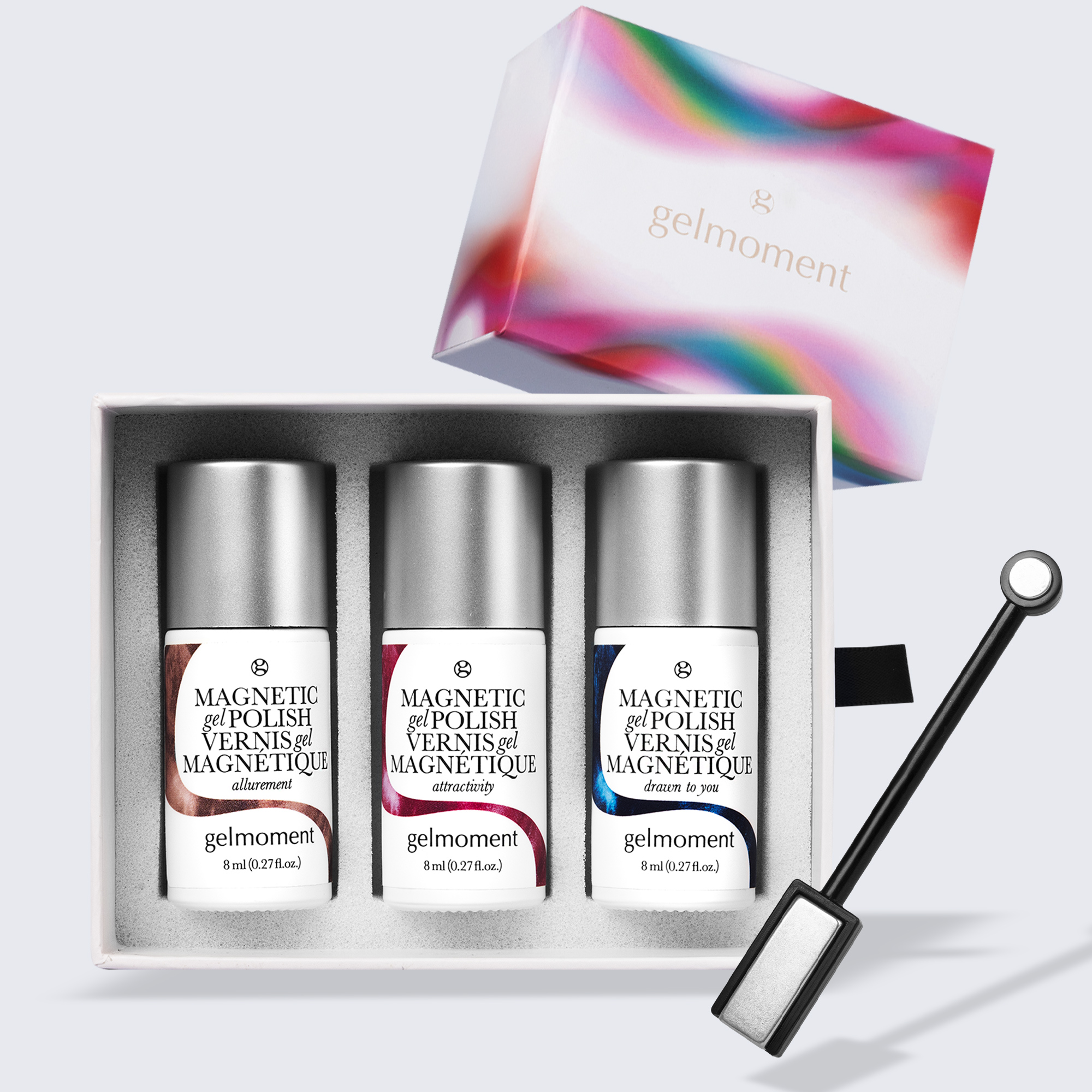 Magnetic Gel Polish Set + FREE mini wand | GelMoment.com